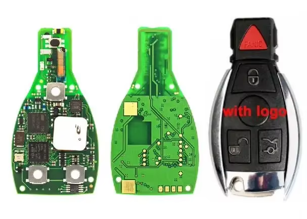 Original Benz 3 button 315MHZ/433MHZ CGDI MB FBS3 BGA KeylessGo Key for ...