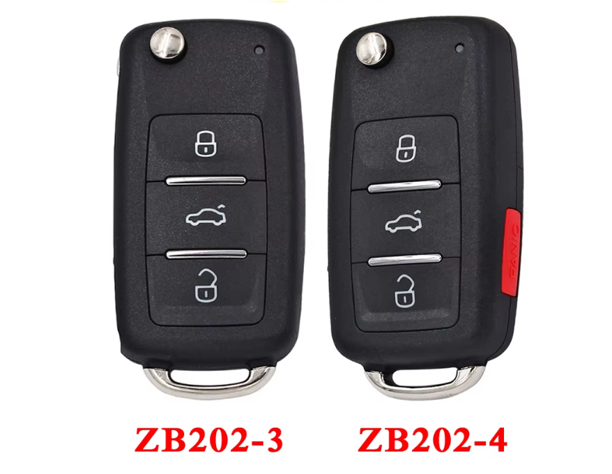 KeyDiy KD Universal Smart key ZB Series Volkswagen Type With 3 buttons ...