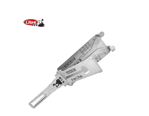 Classic Lishi TOY2018 2in1 Decoder and Pick for Toyota 2018 Keyway