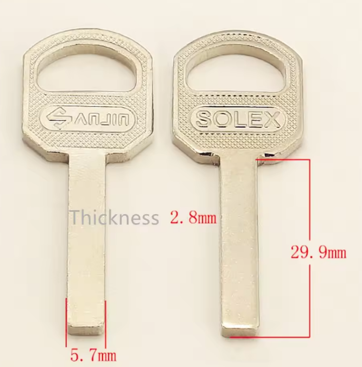 YP501 2.8mm thickness Key Blank Shell keys