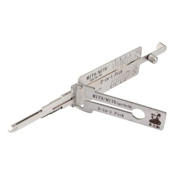 Original Lishi MIT9/ MIT6 2 in1 Decoder and Pick for Mitsubishi