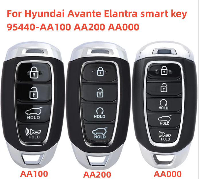 Original for Hyundai Smart Remote Key 433MHz with 6A chip P/N 95440 ...