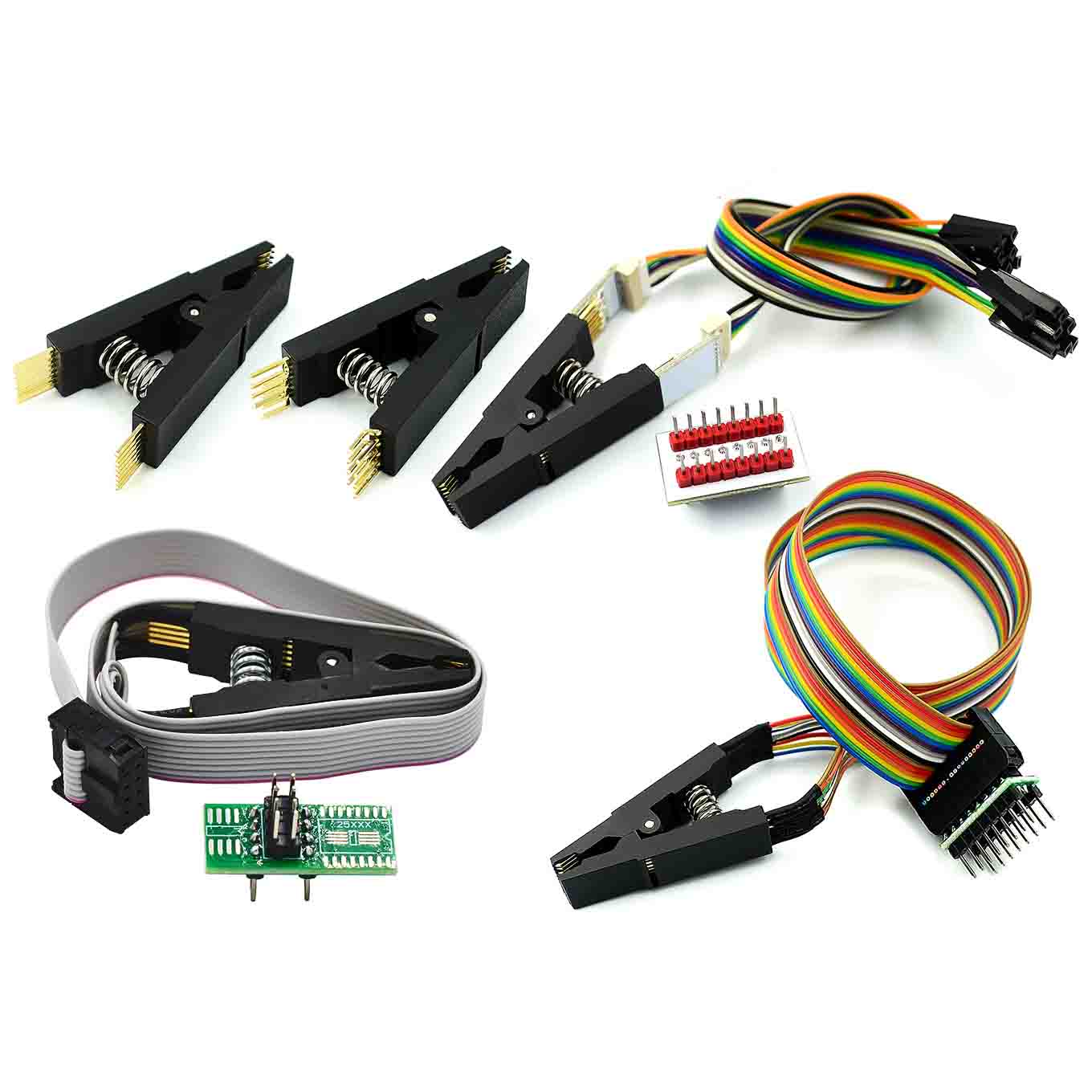 SOP16 to DIP8 IC Test Clips Socket Adpter BIOS Programmer