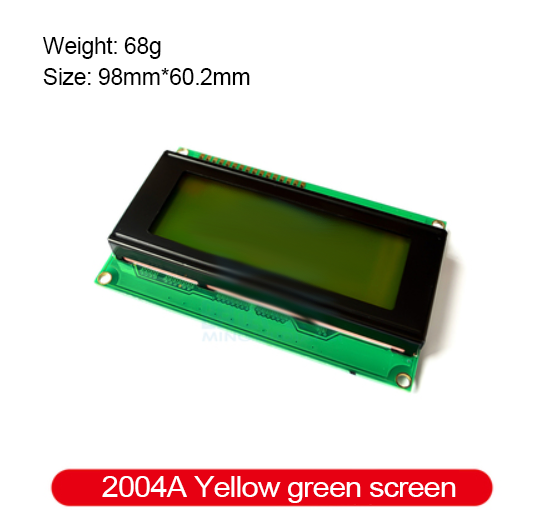 1602A/2004A/12864B LCD Screen