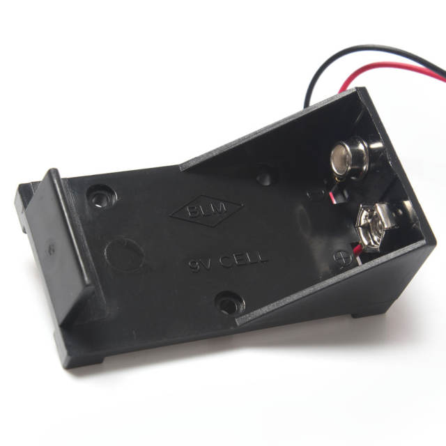 9V Battery Box with Plug