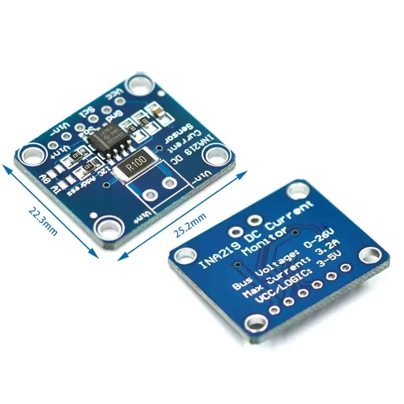 MCU-219 INA219 I2C Bi-directional Current / Power Monitoring Sensor Module