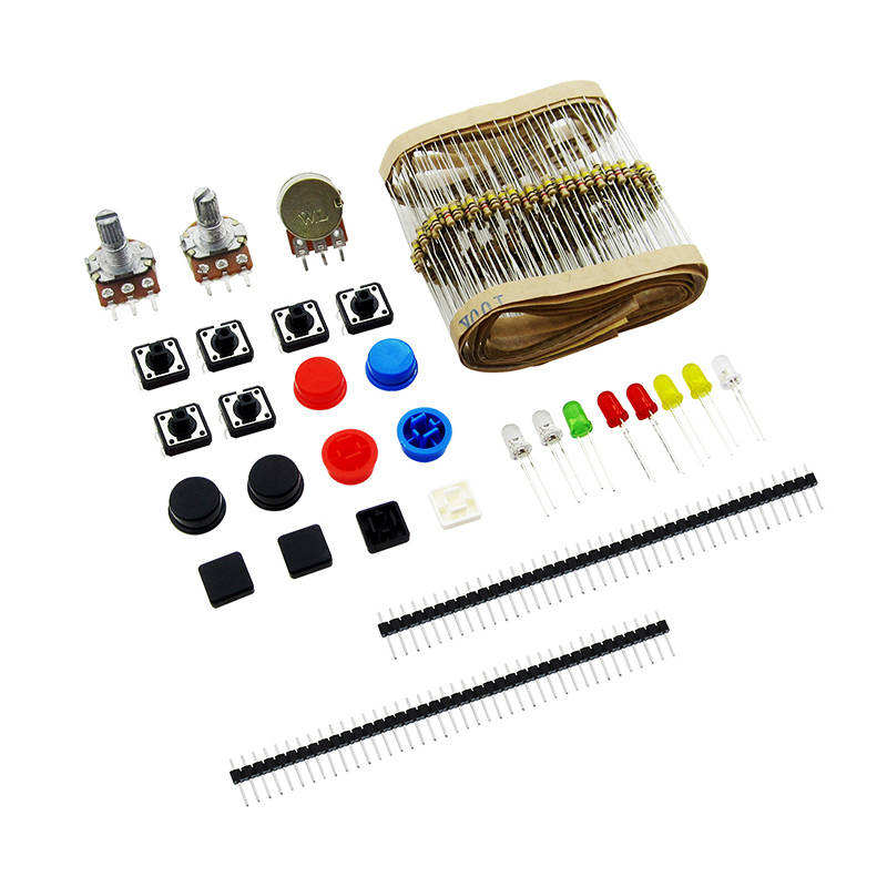Handy Portable Resistor LED Potentiometer Kit for UNO R3