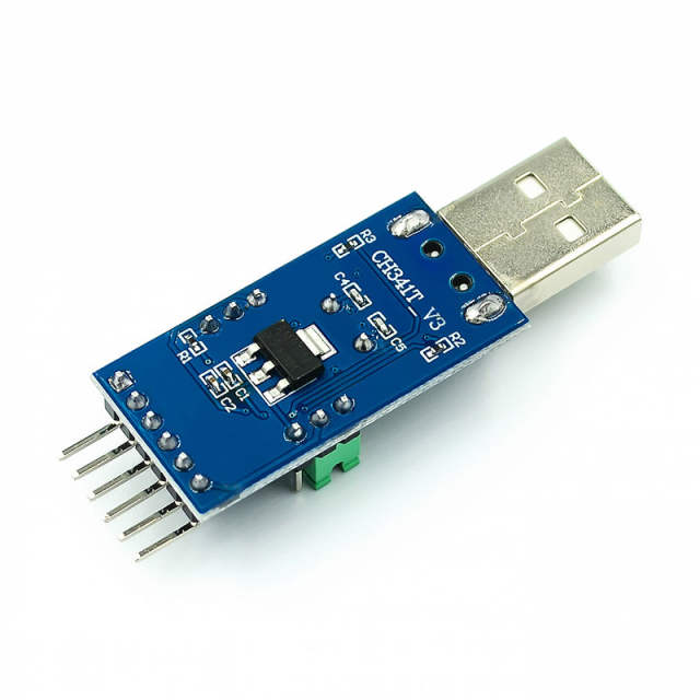 CH341T 2 in 1 USB to I2C IIC UART Module