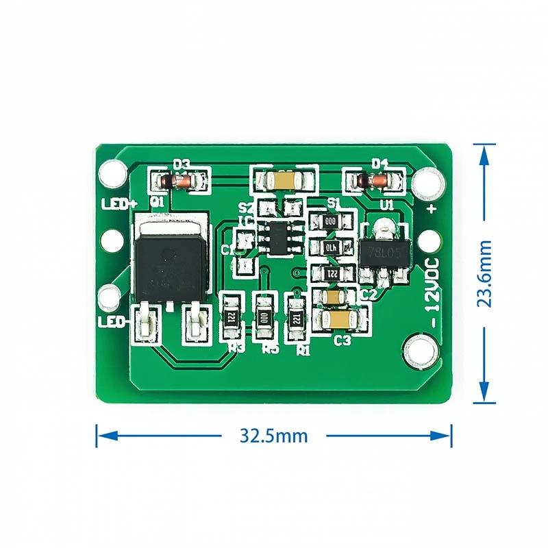 TTP223 12V Capacitive Touch Button Module