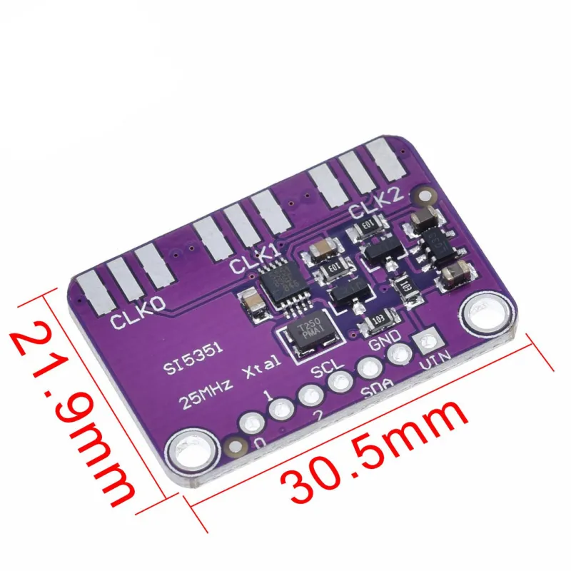 Si5351 I2C Clock Generator Breakout Board Module