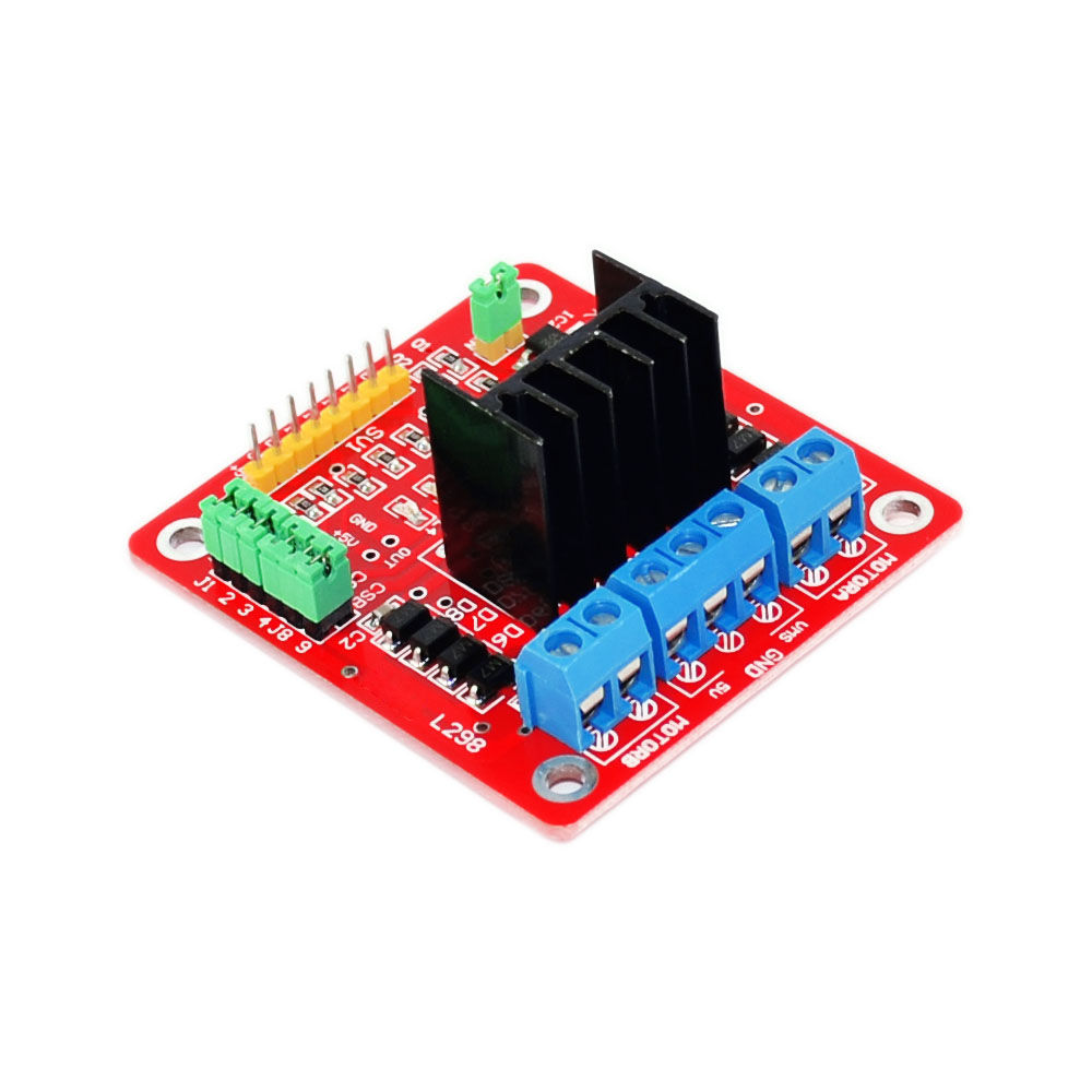 L298N Dual H Bridge DC Stepper Motor Driver Controller Board