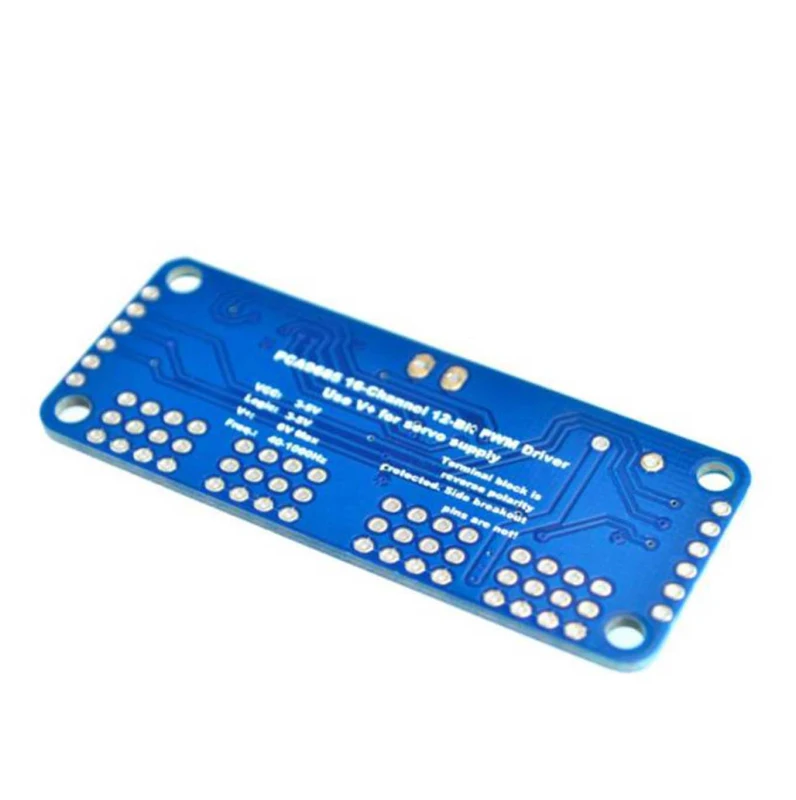 16-Channel 12-Bit I2C PWM Servo Driver Module