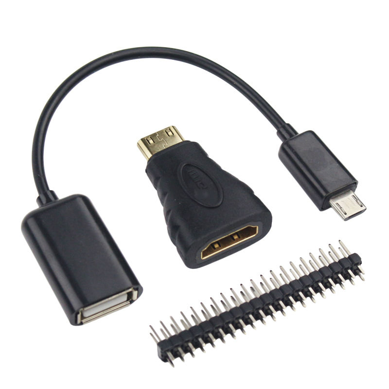 Raspberry PI Zero / W Mini HDMI / USB / GPIO Expansion Kit