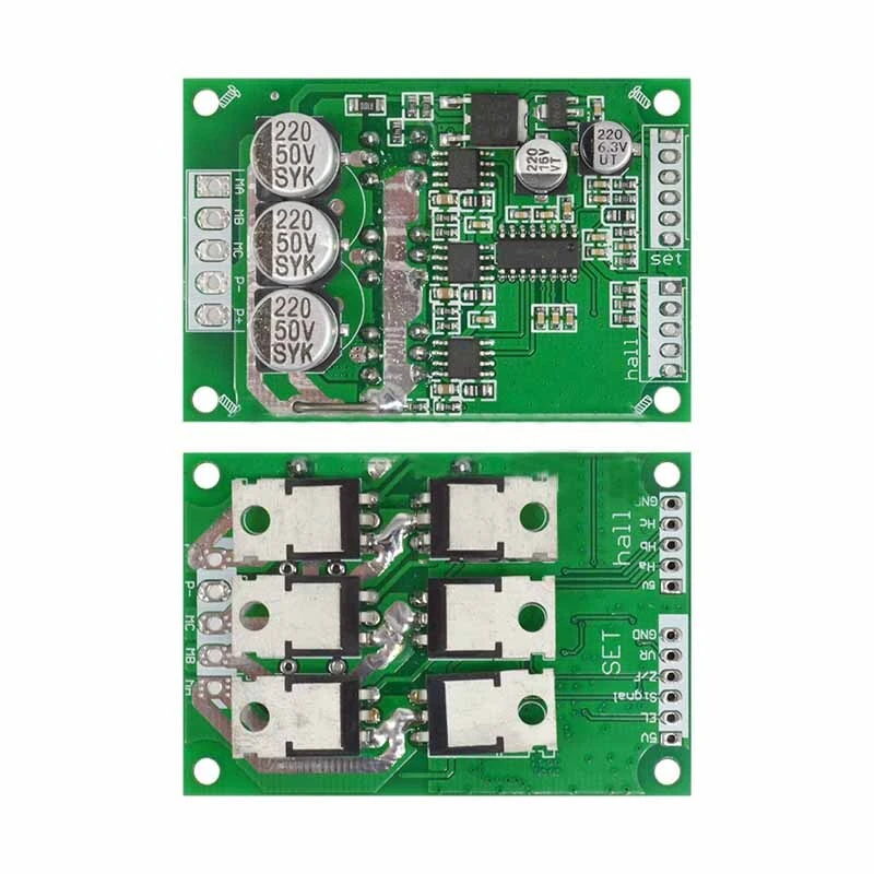 JY01 DC12V-36V 500W PWM Hall Brushless Motor Driver Control Board