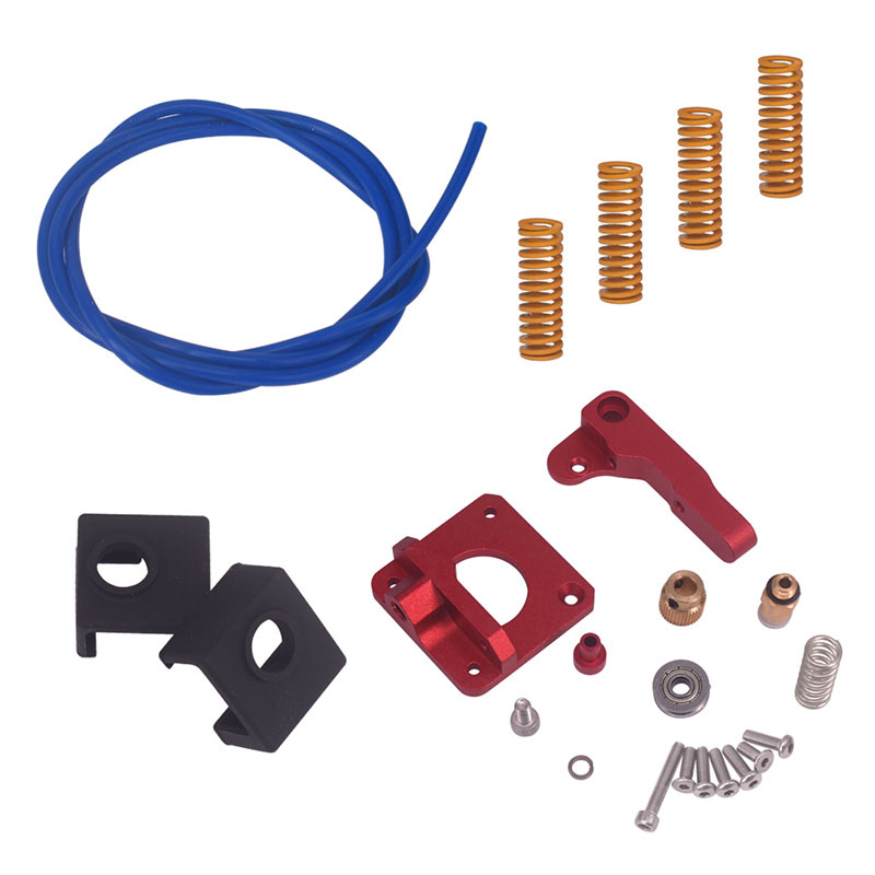 CR-10/Ender-3 Extruder + Springs + MK8 Silicone Sock + PTFE Tube