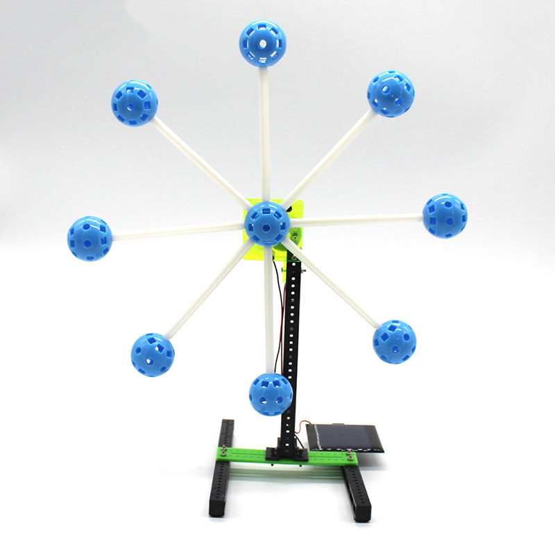 Solar Ferris Wheel Assembly Model DIY Set