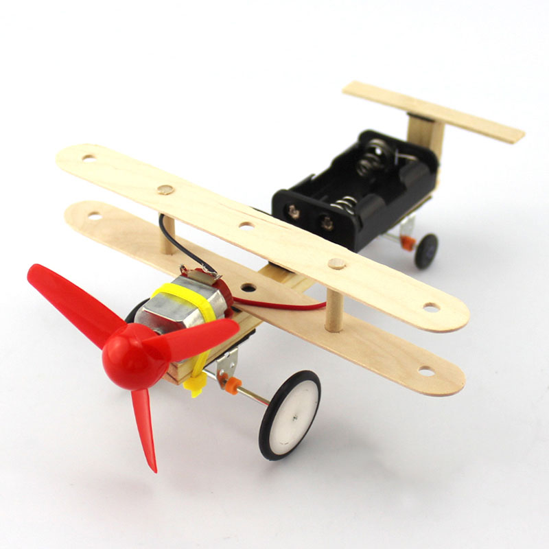 DIY Wind Powered Small Aircraft For Science Experiment