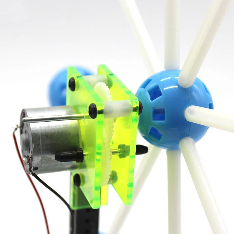 Solar Ferris Wheel Assembly Model DIY Set
