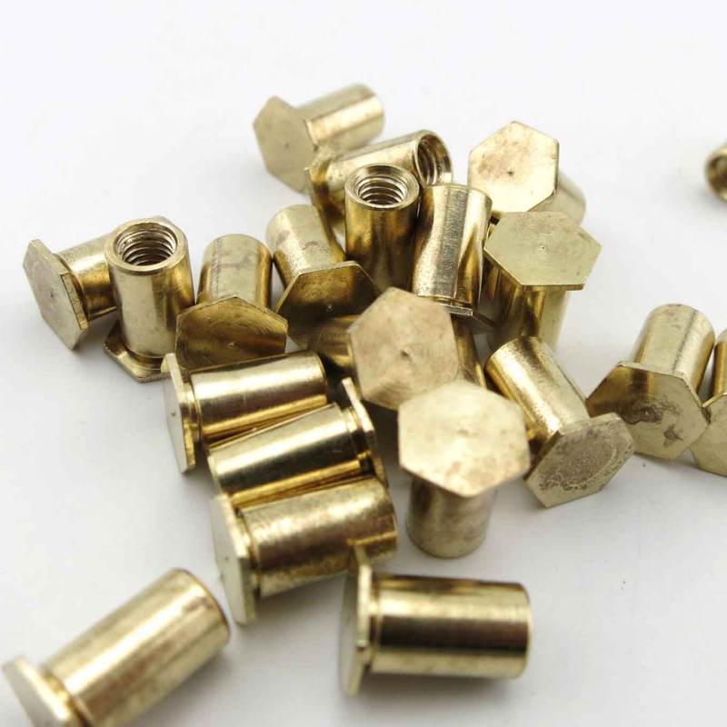 M3 Blind Hole Hexagon Copper Pillar