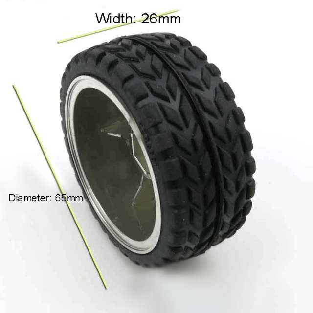 65mm Hexagonal Wheel