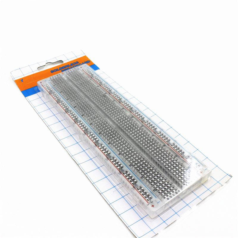 830 Point MB-102 Transparent Breadboard