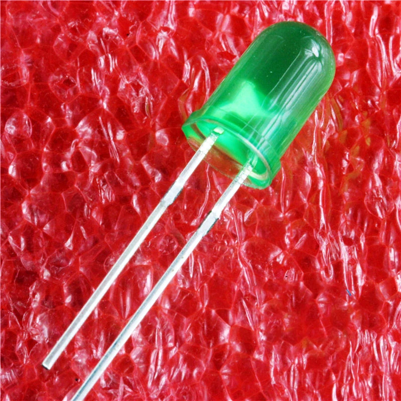 5MM Green With Green Light LED