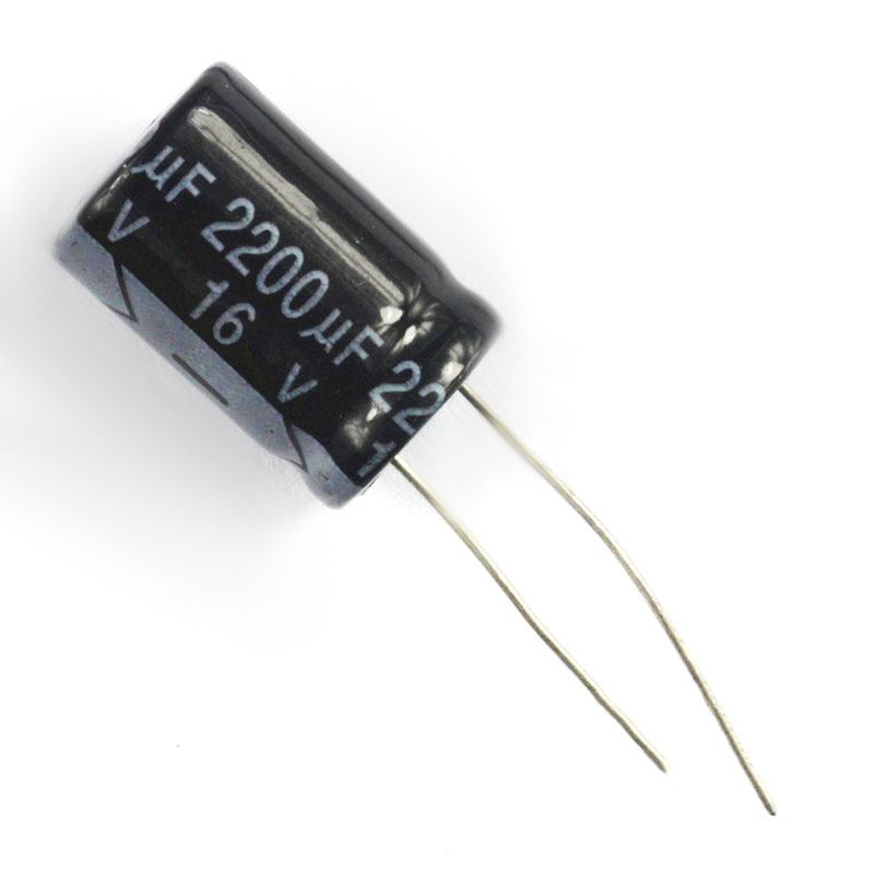 Electrolytic Capacitor 16V 2200UF 10*20MM
