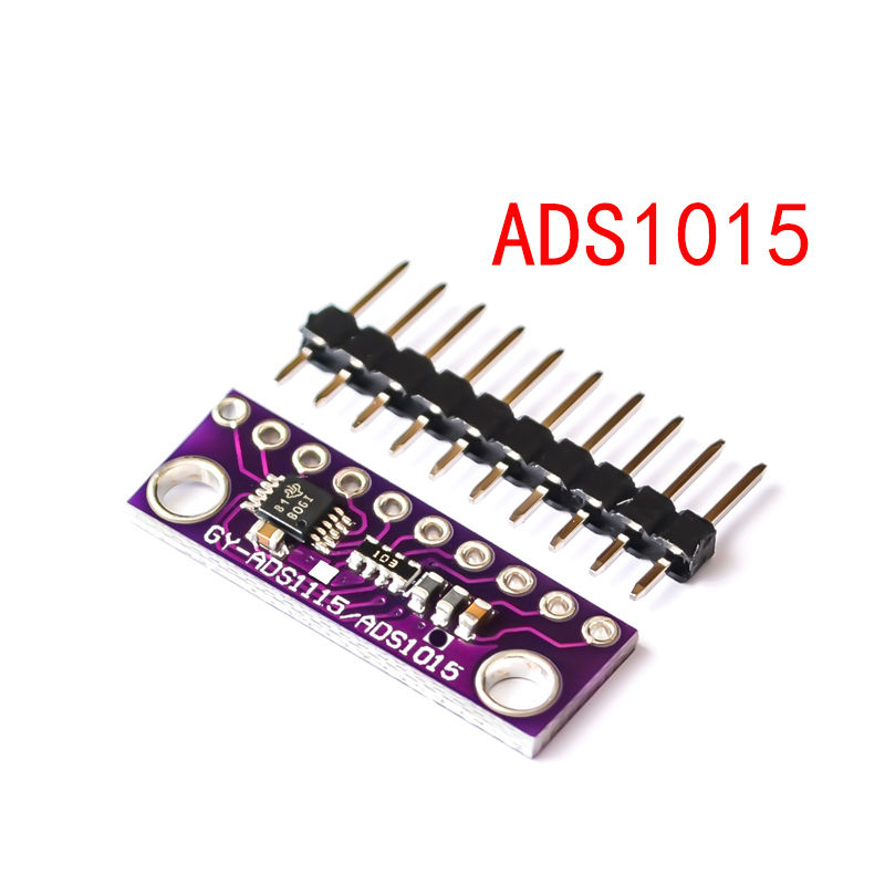 Purple GY-ADS1015 Analog-to-Digital Converter Modlue