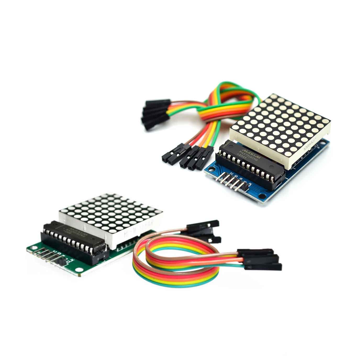 MAX7219 Dot Matrix MCU LED Display Control Module With Cable