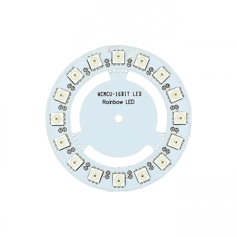 16 Bits WS2812 5050 RGB Ring LED Integrated Driver Module