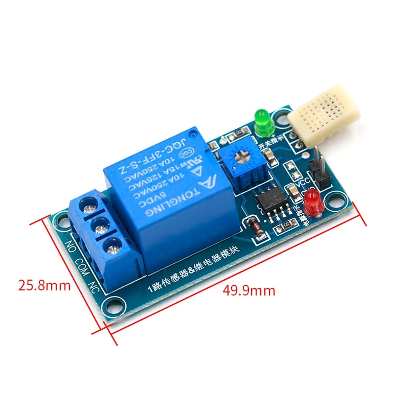 5V 1 Channel Humidity Sensor Switch Relay Module