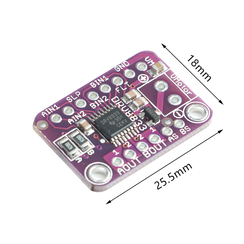 DRV8833 DC stepper motor drive control