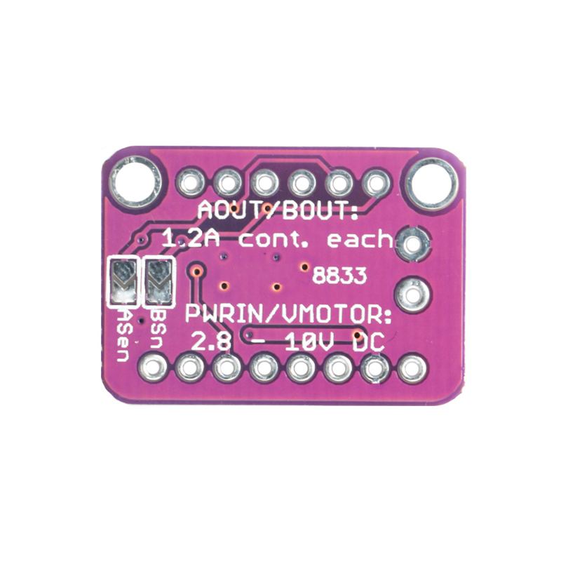 DRV8833 DC stepper motor drive control