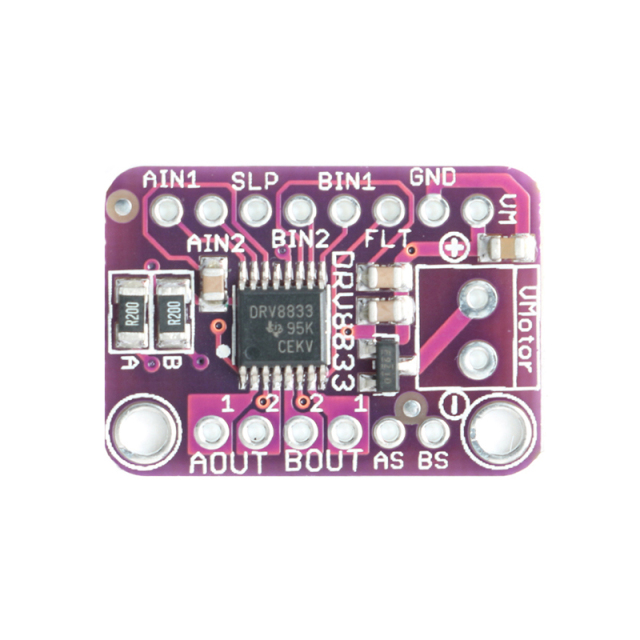 DRV8833 DC stepper motor drive control