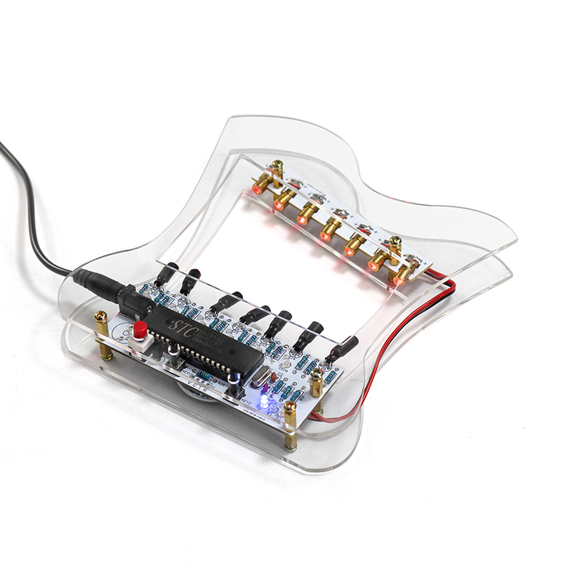51 Microcontroller Laser Electronic Harp DIY Parts Welding Training Kit ...