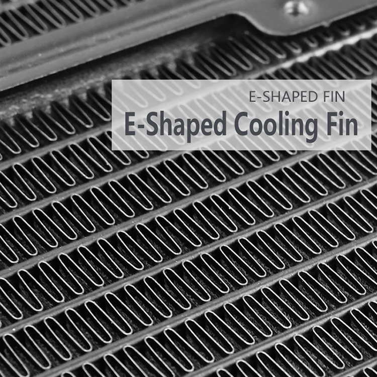 OCOCOO 360mm Double Layer Radiator All Aluminum G1/4 Thread Computer ...