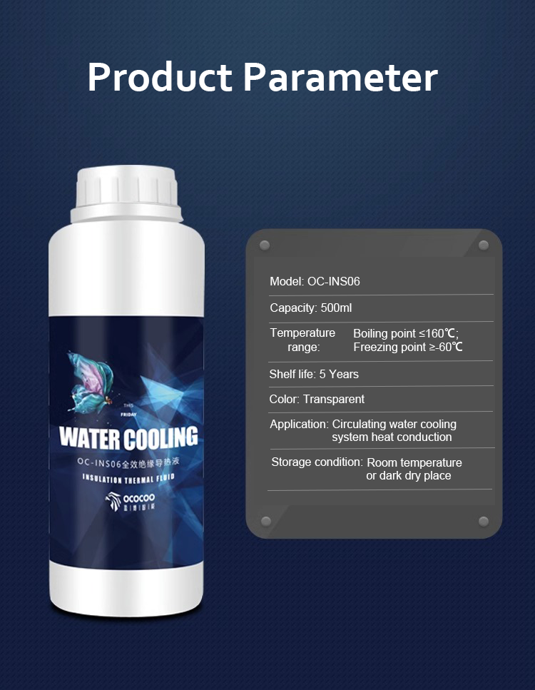 OCOCOO Insulation Water Cooling Liquid True Insulation Non Conductive ...