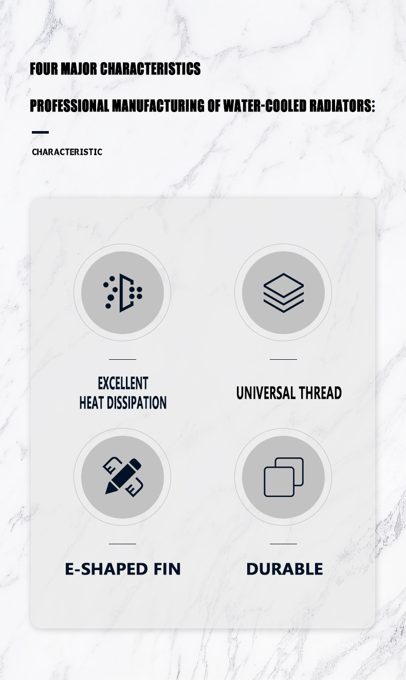 OCOCOO BC12 External Integrated Radiator Water Cooling 15 Fan Quiet ...