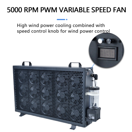 OCOCOO BC12 External Integrated Radiator Water Cooling 15 Fan Quiet ...