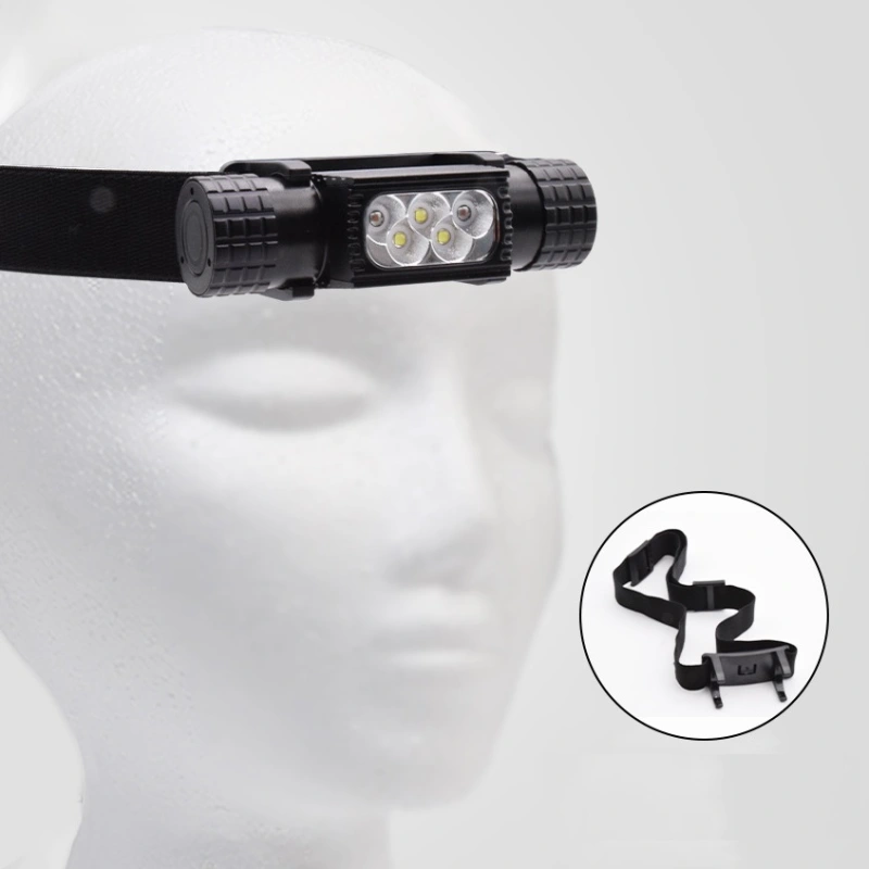 USB Rechargeable Headlamp White LED Light 18650 Head Light Capming ...