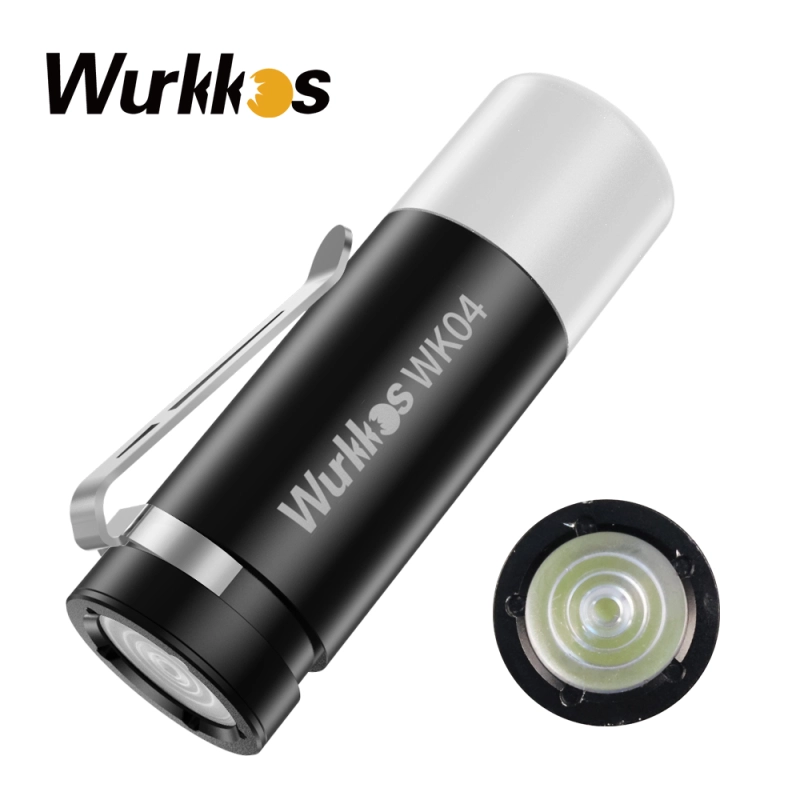 【New Color】Wurkkos WK04 Double-Sided Flashlight, Rechargeable with ...