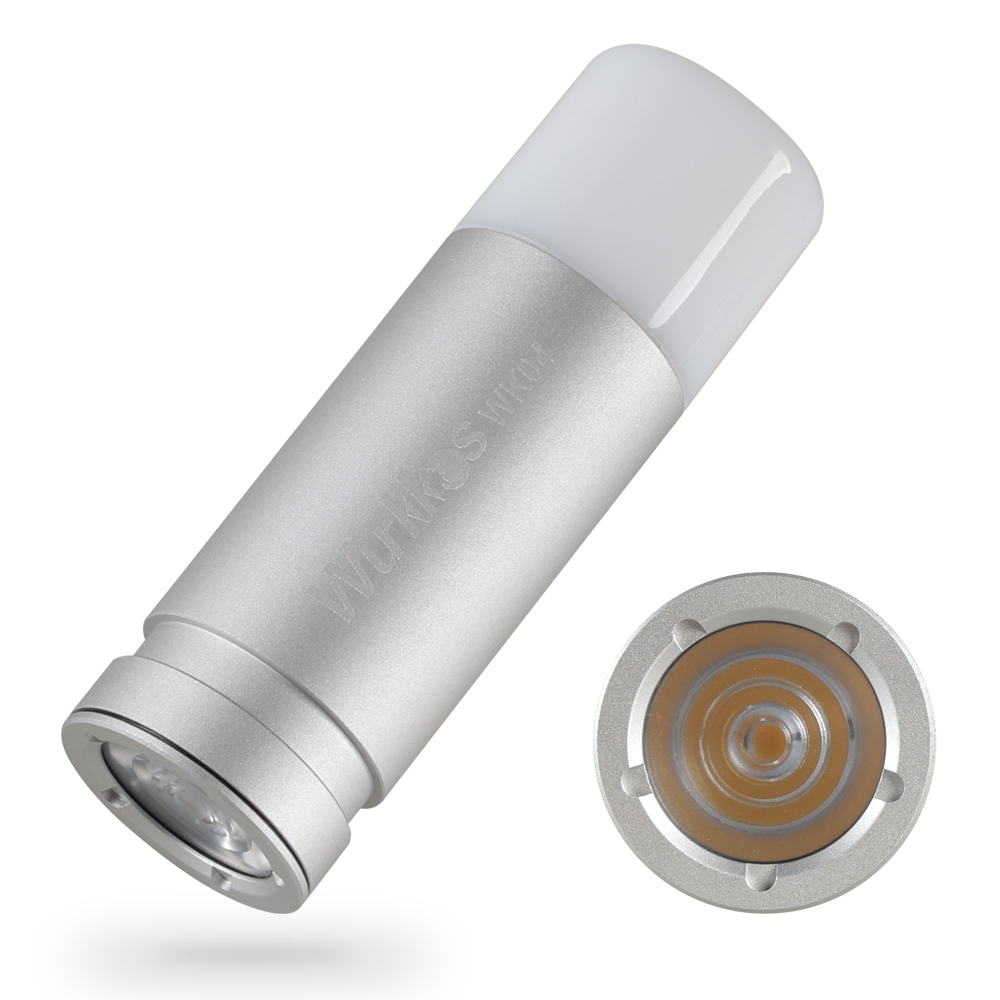 【New Color】Wurkkos WK04 Double-Sided Flashlight, Rechargeable with ...