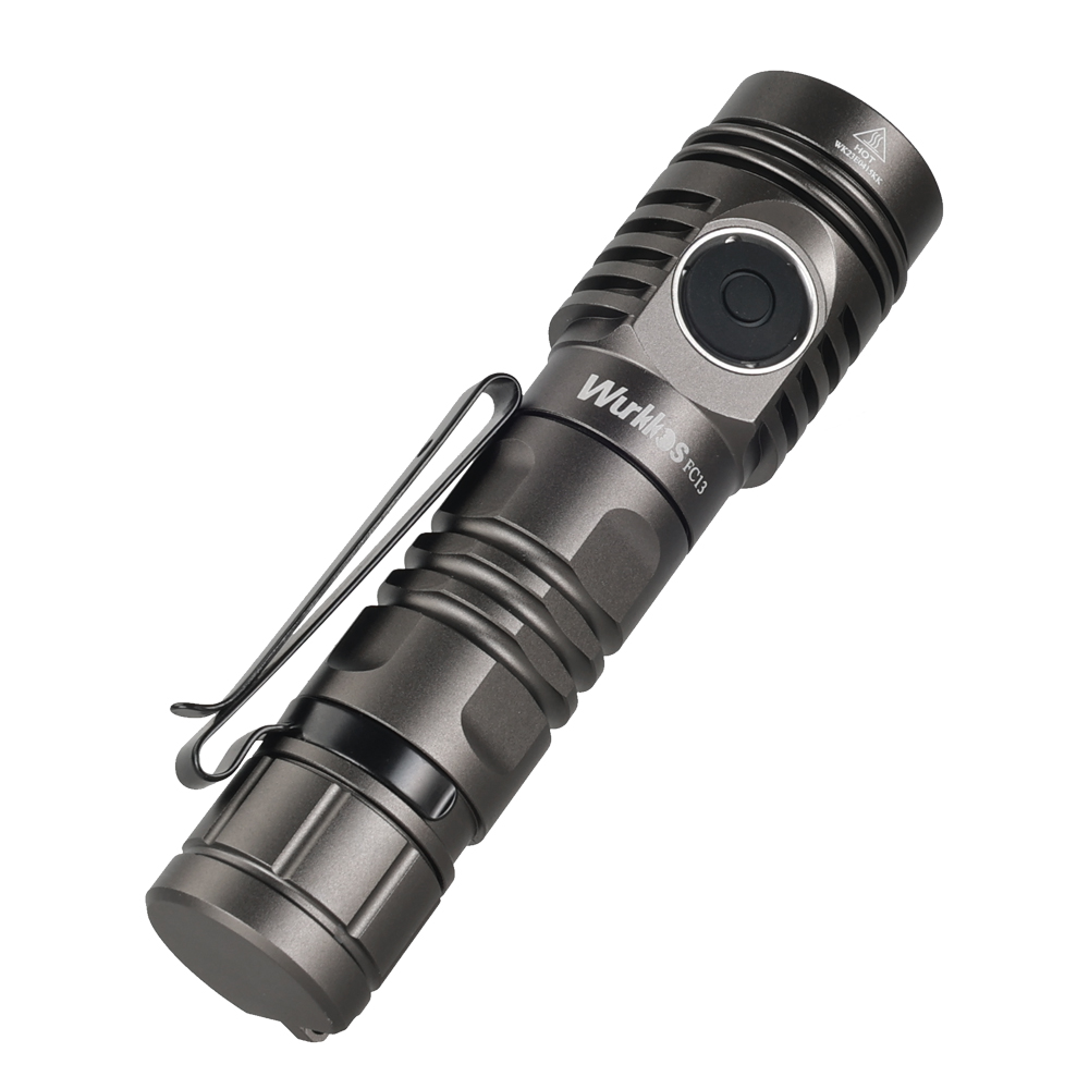 Wurkkos FC13 3500lm Flashlight, Reverse Charging, RGB AUX Button Light ...