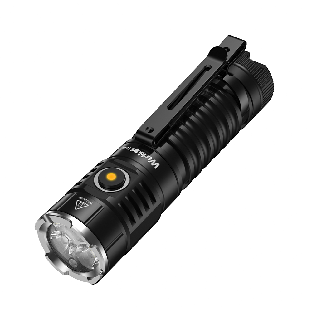 【USA Warehouse】Wurkkos TS21 3500lm flashlight, Max 217 meters, Reverse ...