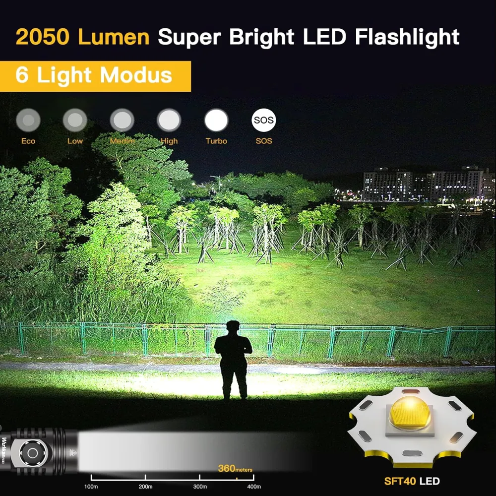 【Flash Deal $18.99】Wurkkos FC13 3500lm Flashlight, Reverse Charging ...