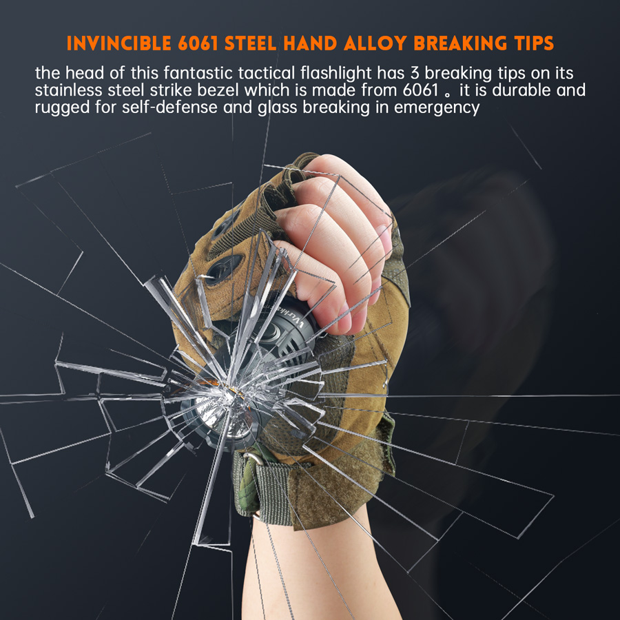 Wurkkos TD04 XHP50D HI Rechargeable Flashlight USB-C 3000 lumens Torch IP68 Waterproof EDC Tail ...