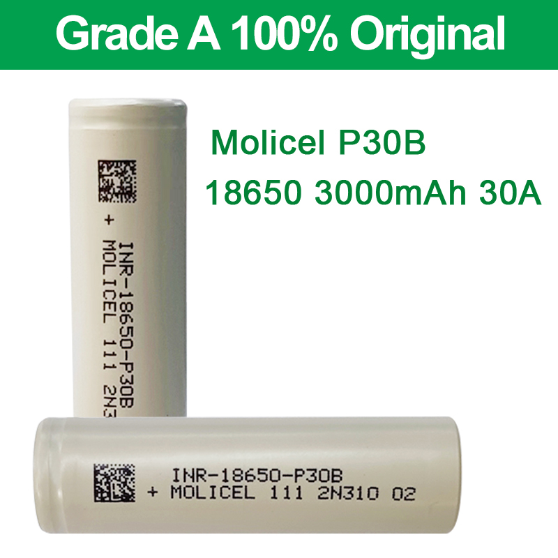 Molicel 18650 Lithium Liion Battery 3.6V Molicel P28A 2800mAh 25A ...