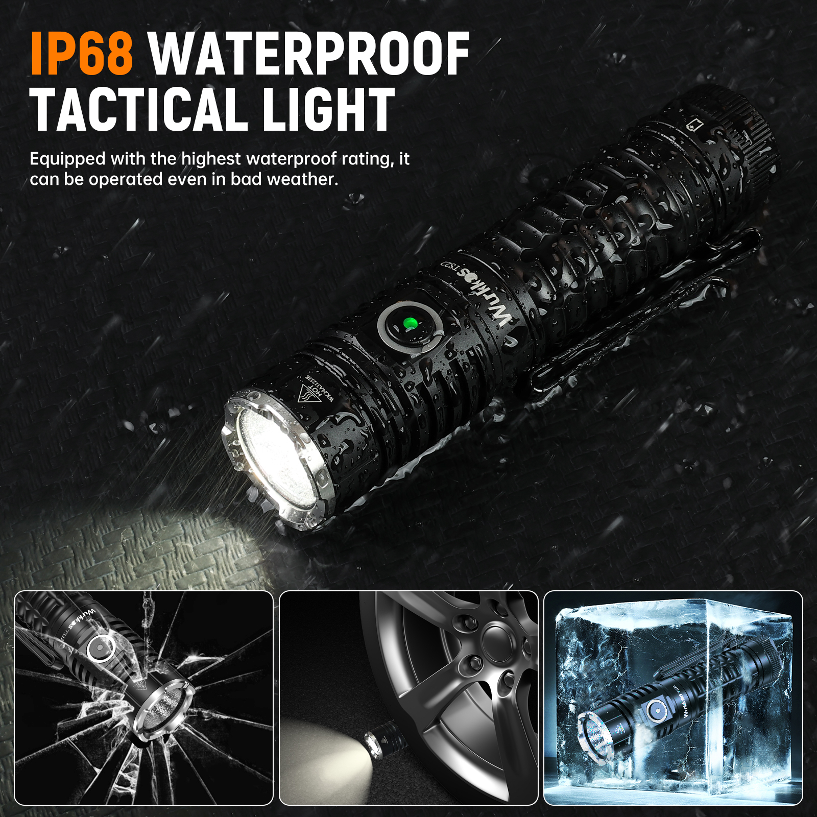Wurkkos TS22 XHP70.3 LED Flashlight - 4500 Lumen, High CRI, Magnetic ...