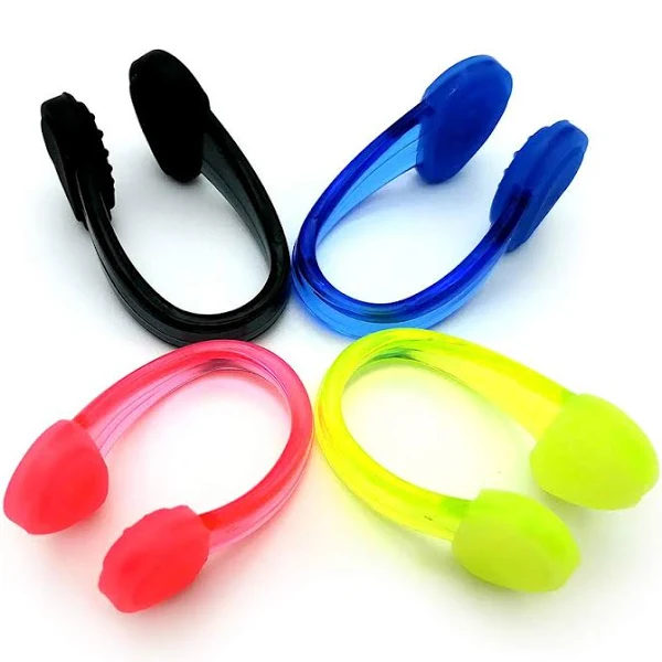 Nose clips for divers and swimmers
