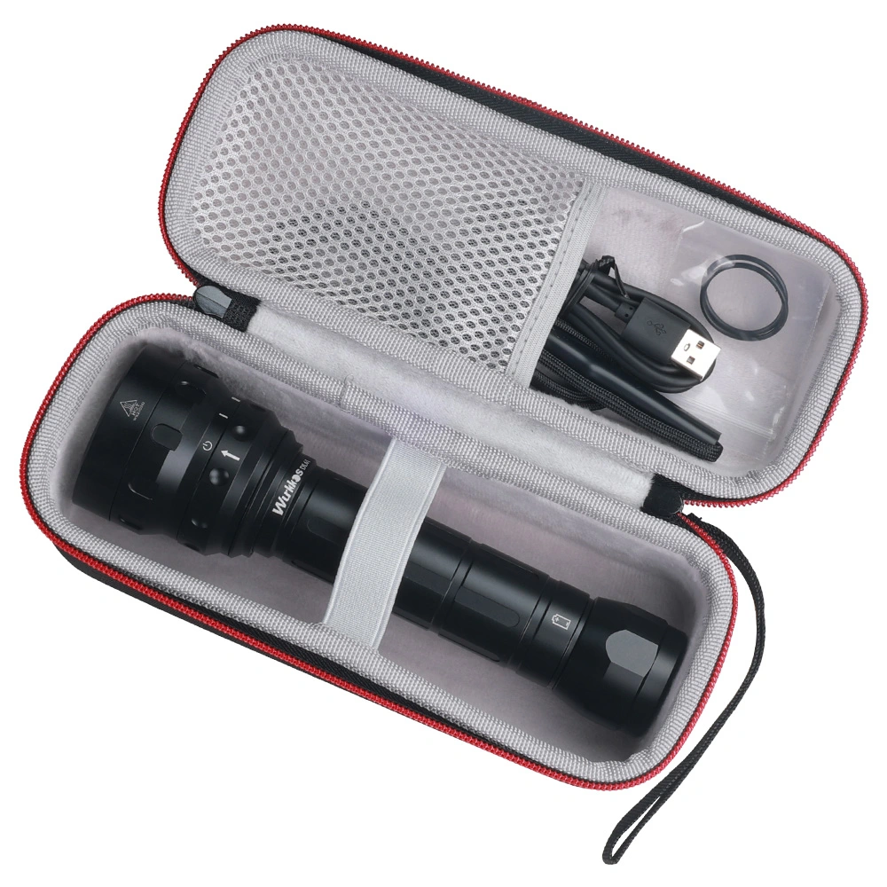 Hard EVA Travel Portable Box Flashlight Storage Bag, Suitable For ...